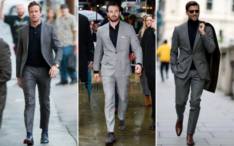 Grey Suit Combinations: How To Wear Grey Suit Like A Gentleman